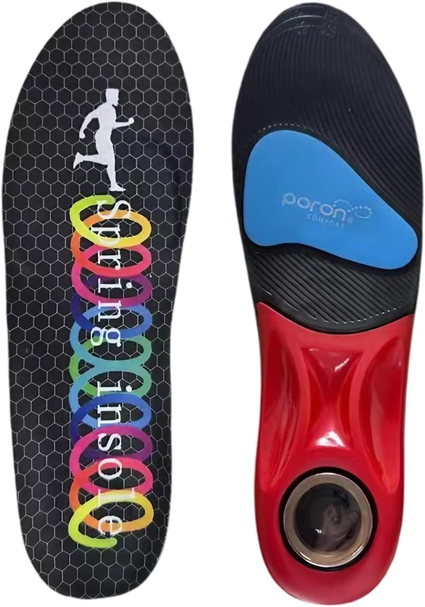 Amazon.com: Spring Loaded Shoe Inserts Insoles for Men & Women, Shock ...