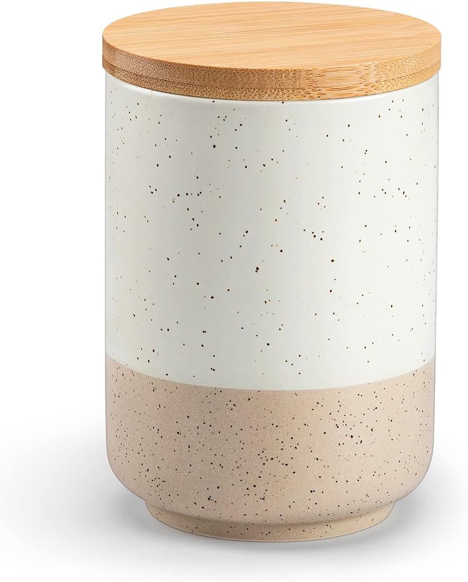 Amazon.com: YYW Ceramics Food Storage Jar Canister with Airtight Seal ...