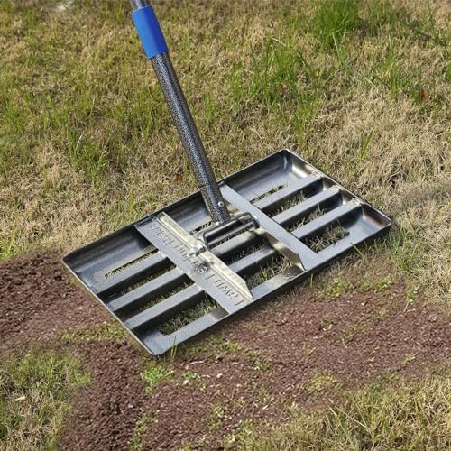 Amazon.com : Lawn Leveling Rake,17"x10" Lawn Leveler Tool for Lawns ...