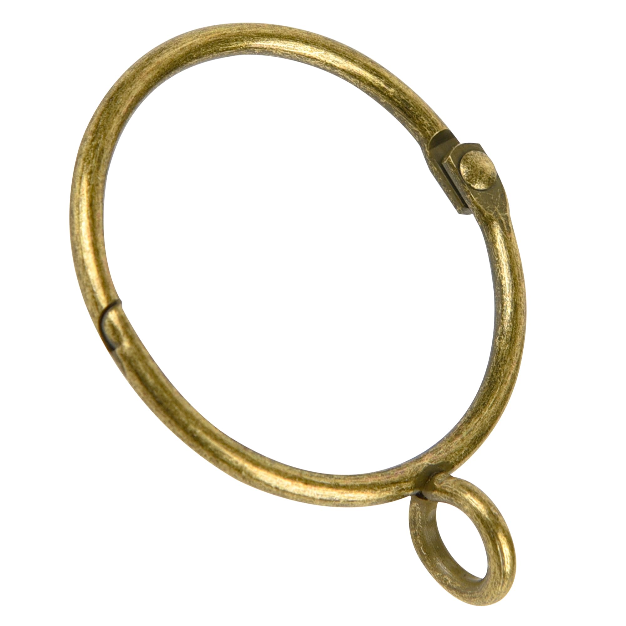 Amazon.com: 40 PCS Bronze Curtain Rings with Eyelets, 1.5 Inch Drapery ...