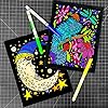 Amazon.com: Super Pack of 18 Fuzzy Velvet Coloring Posters (Artistic ...