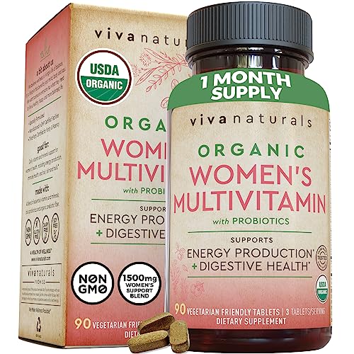 Top 10 Best Organic Multivitamins For Women : Reviews & Buying Guide ...