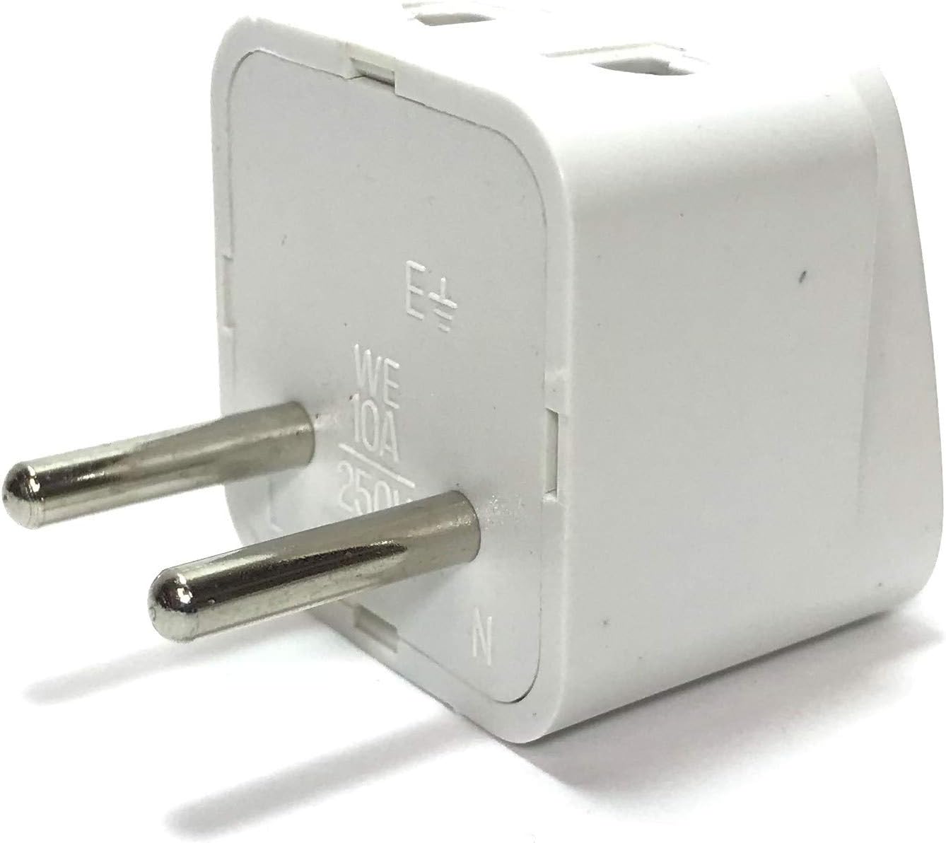 Amazon.com: Seven Star Universal Travel Plug Adapter with 2 Inputs for ...
