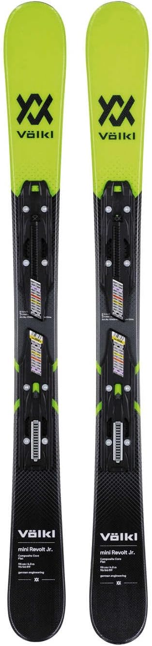Amazon.com : Volkl Jr Mini Revolt Ski w/4.5 VMotion Binding 2019 98 ...