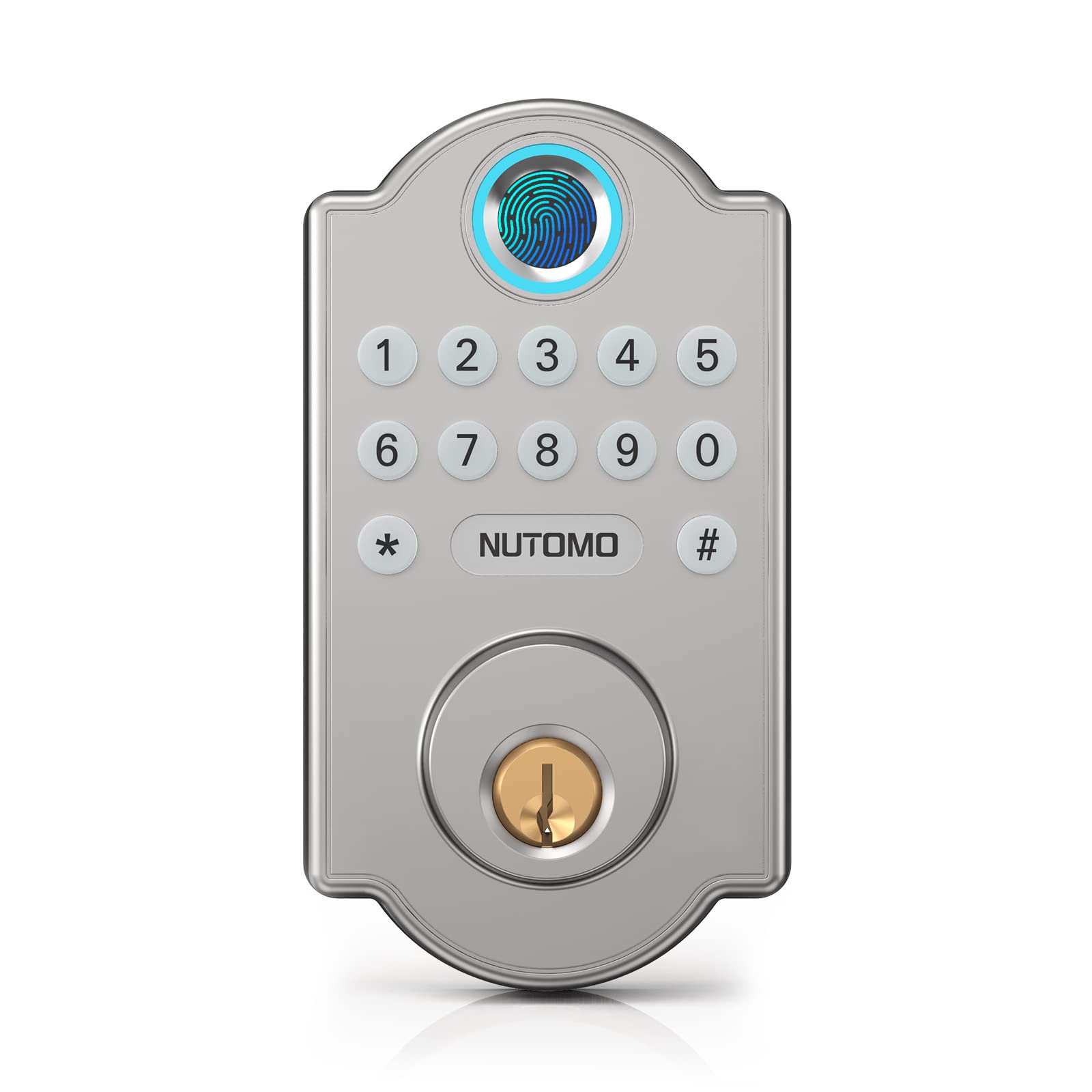 Snapklik.com : Keypad Fingerprint Door Lock Deadbolt: Digital Code ...