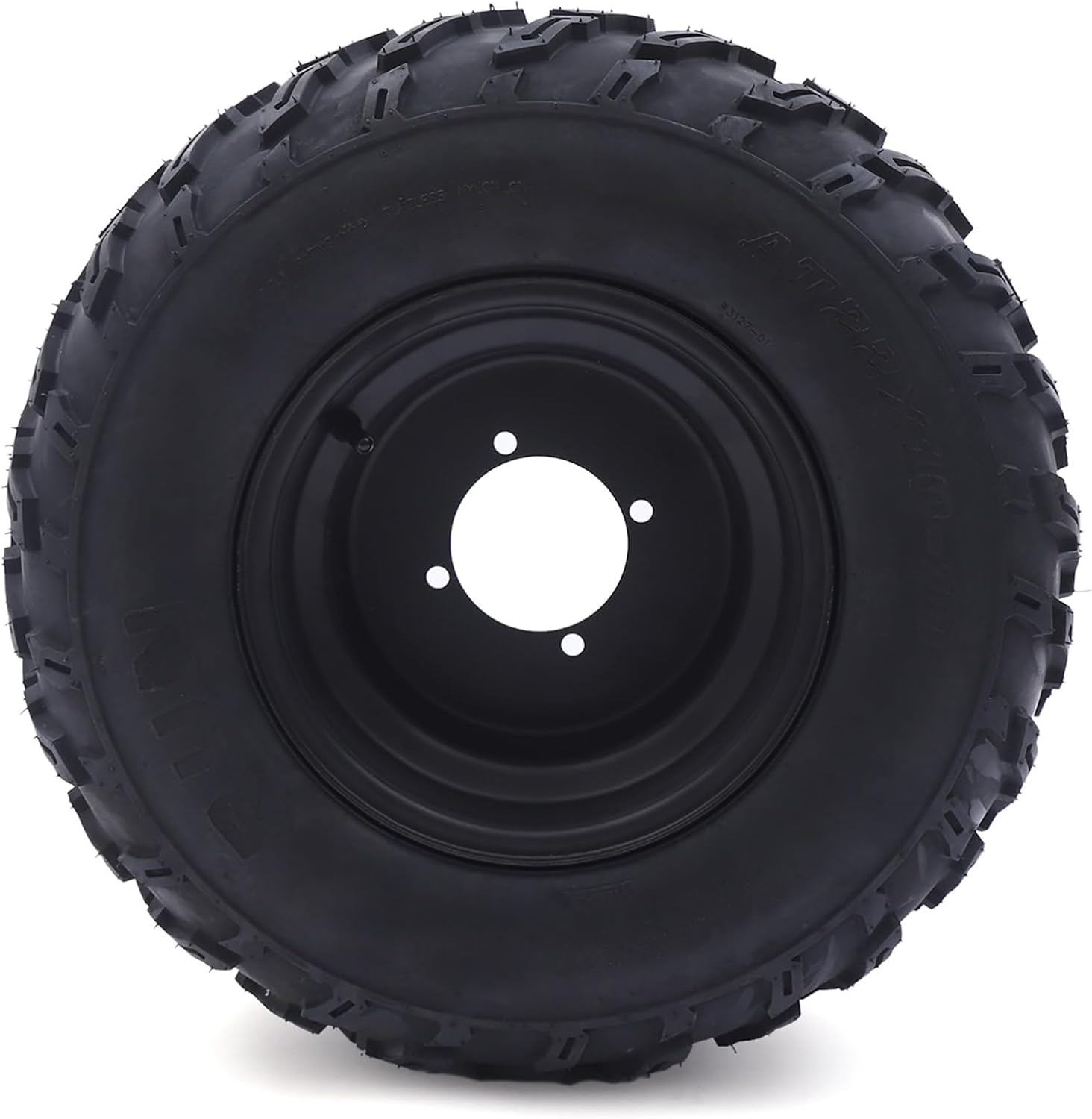 Amazon.com: 10" ATV Wheels Tire Rim, 22x10-10 Iron & Rubber Tire with ...
