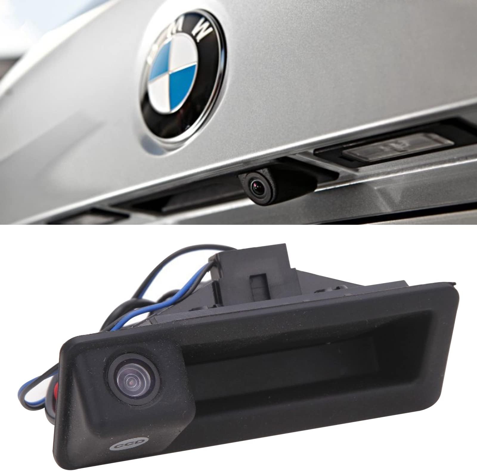 Auto Wayfeng® Backup-Cam Rückansicht Rearviewparkenkamera Nachtsicht-Auto-Rückkamera Fit für BMW ...