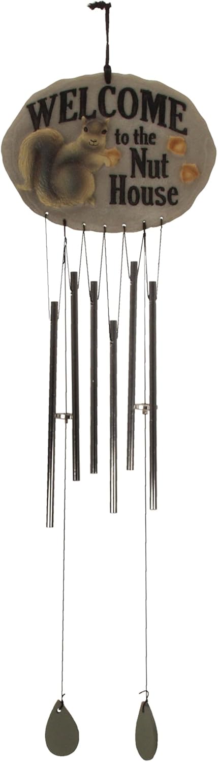Amazon.com : Spoontiques 02926 Nut House Wind Chime : Patio, Lawn & Garden