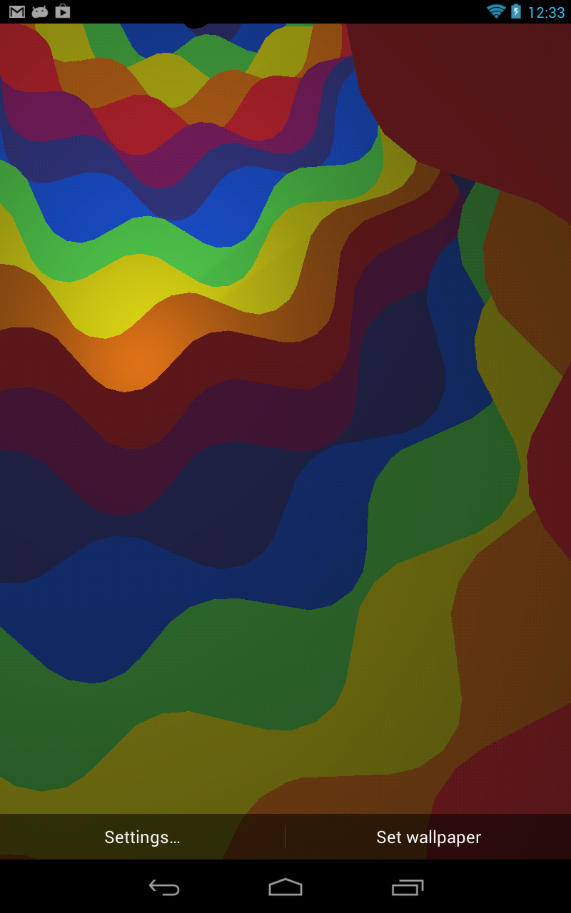 Colors Live Wallpaper Screenshot