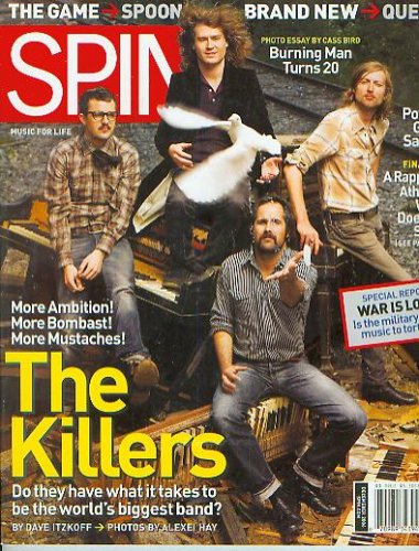 Spin Magazine December 2006 The Killers (Music For Life): unknown ...