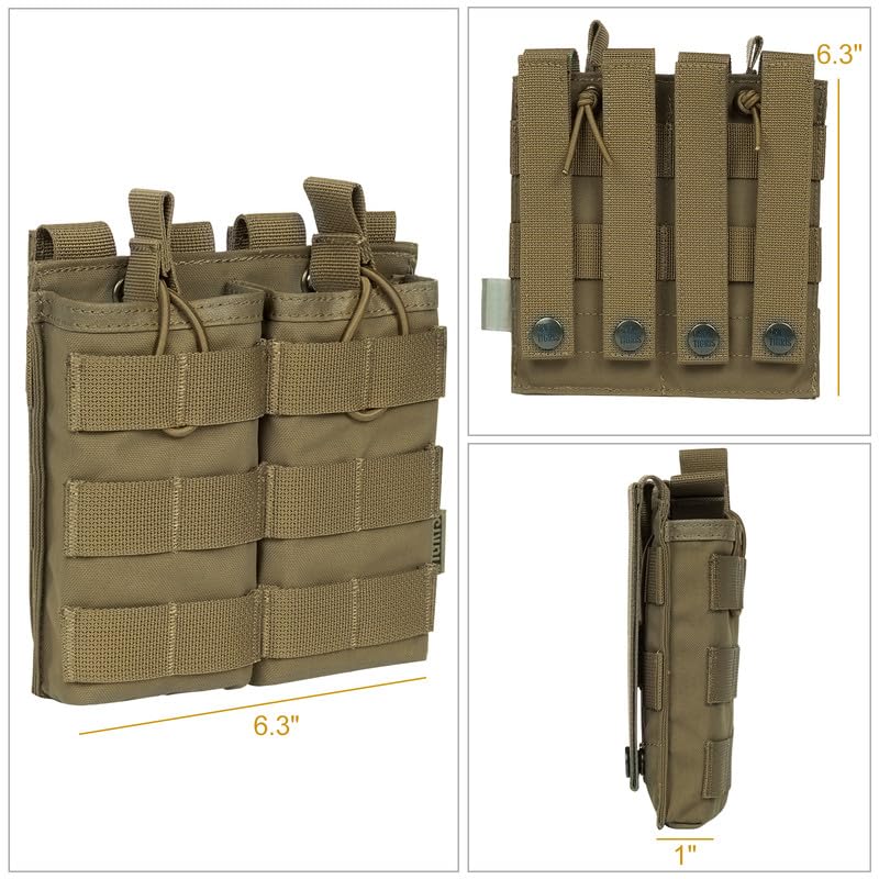 Snapklik.com : OneTigris Tactical Magazine Pouch Molle Double Mag ...