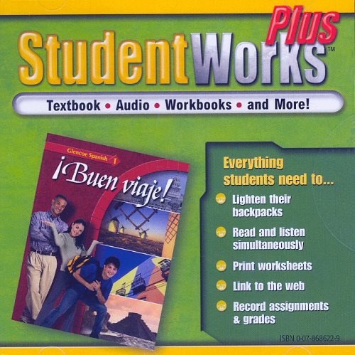 Amazon.com: ¡Buen viaje! Level 1, StudentWorks Plus CD-ROM (GLENCOE ...