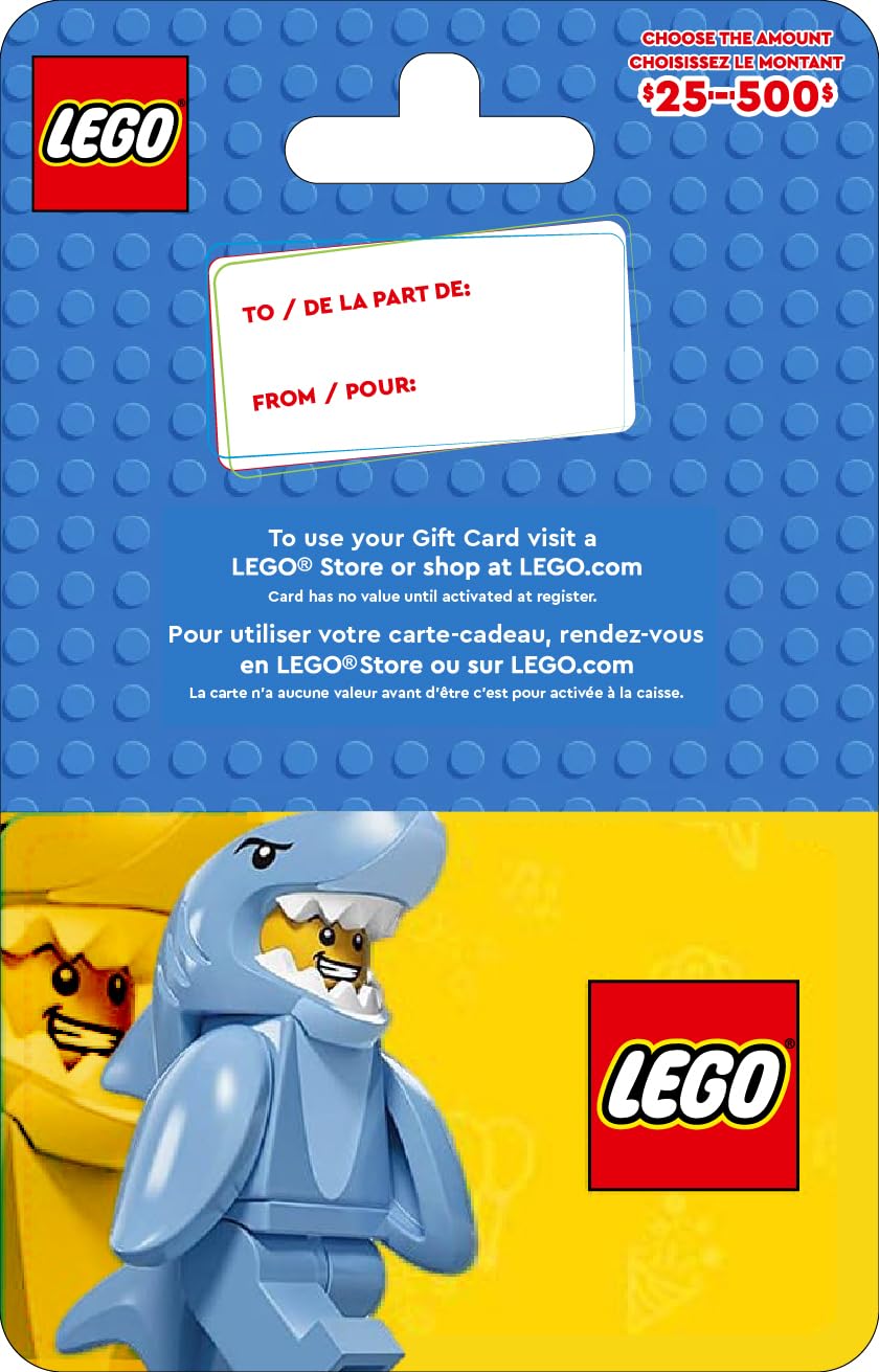 LEGO Gift Card $50 : Amazon.ca: Gift Cards