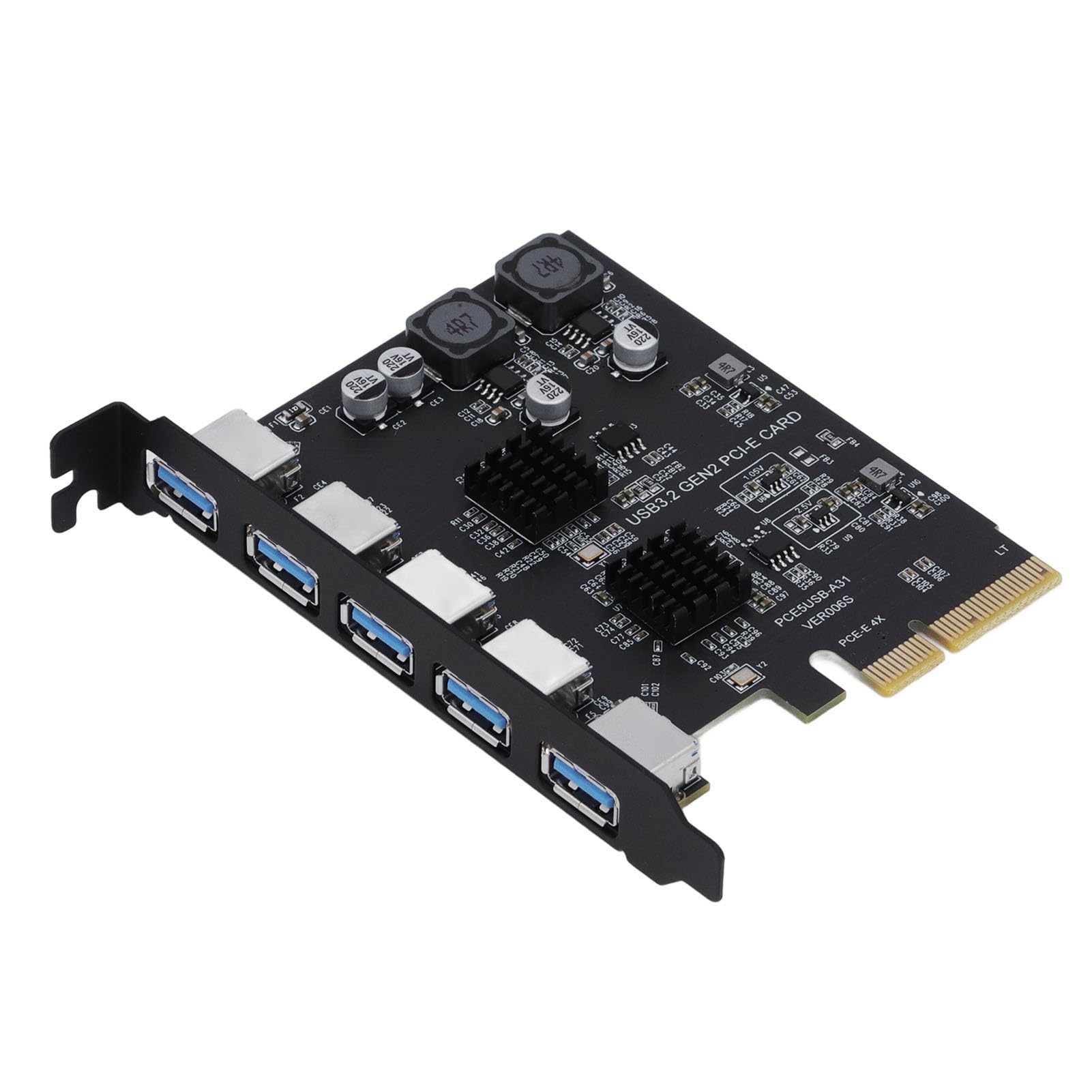 Pcie Usb PEXUSB314A2V2 4-Port USB PCIe Card - 10Gbps USB 3.1/3.2 Gen 2 ...