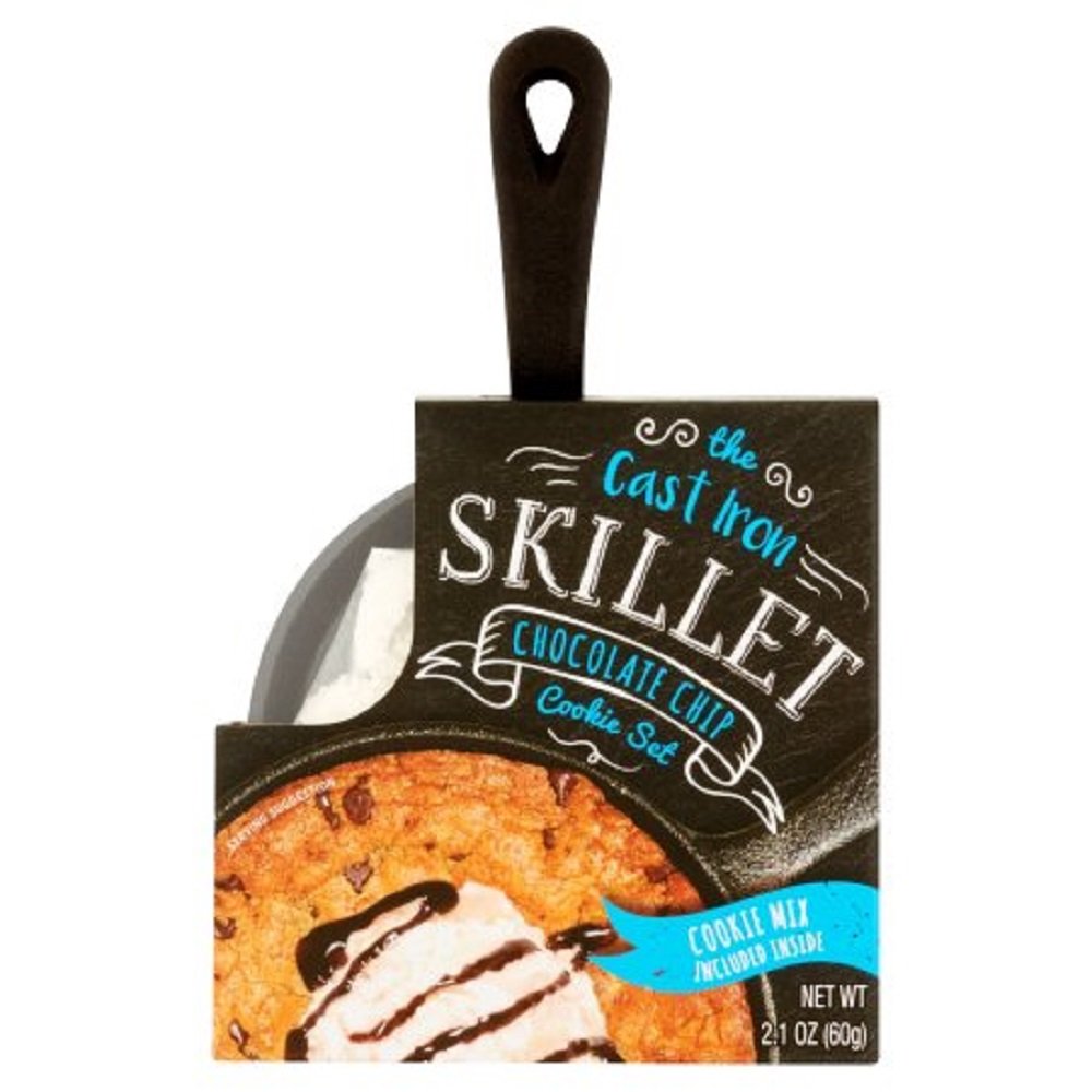 Amazon.com : Cast Iron Skillet Chocolate Chip Cookie Set : Grocery ...