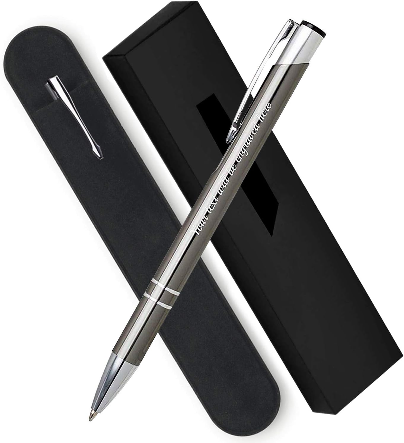 Paul Clover Personalised Engraved Pen Comes In Gift Box and Velvet ...