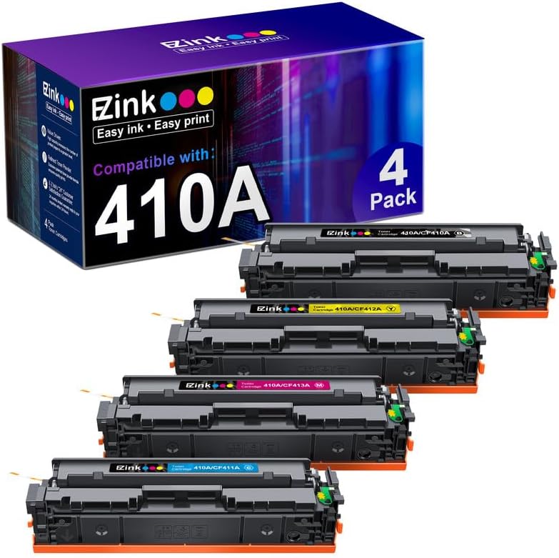 E-Z Ink (TM Compatible Toner Cartridge Replacement for HP 410A CF410A ...