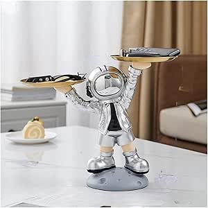 Amazon.com: PARCJ Creative Astronaut Statue Storage Tray Nordic Home ...