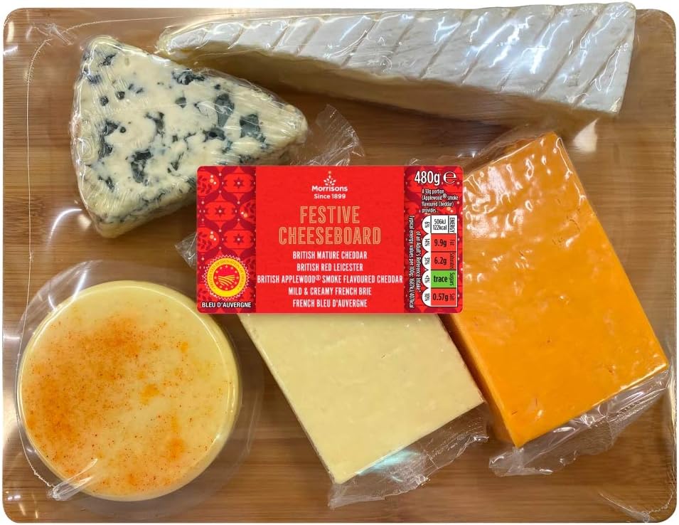Morrisons Festive Cheeseboard : Amazon.co.uk: Grocery