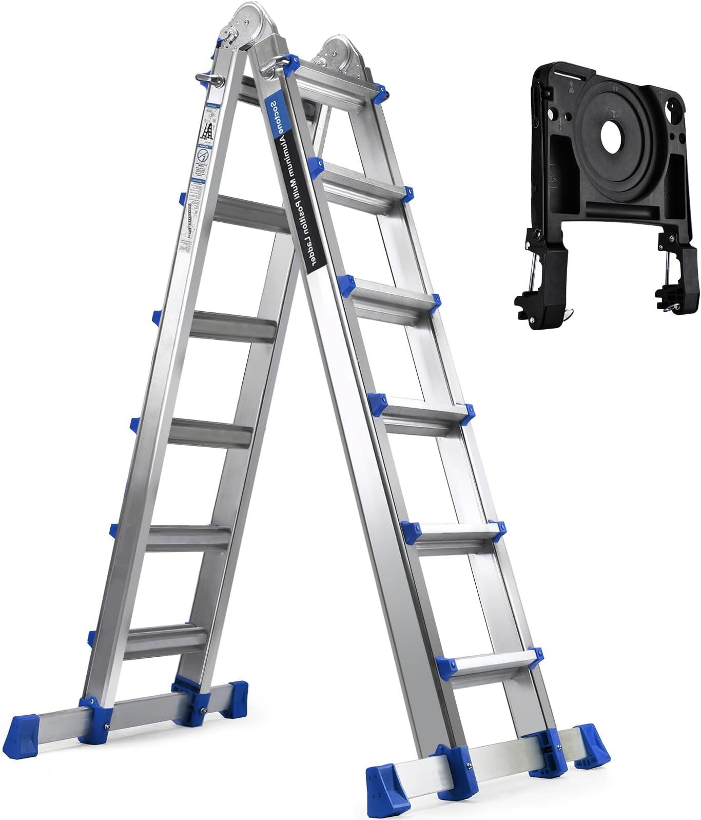 Little Giant Ladders, Velocity with Wheels, M26, 26 Ft, Multi-Position ...