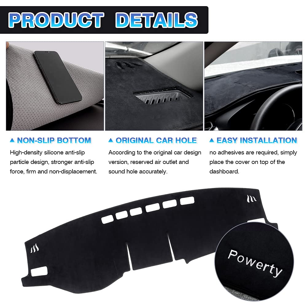 Snapklik.com : Powerty Dashboard Cover For Toyota RAV4 2025 2024 2023 ...