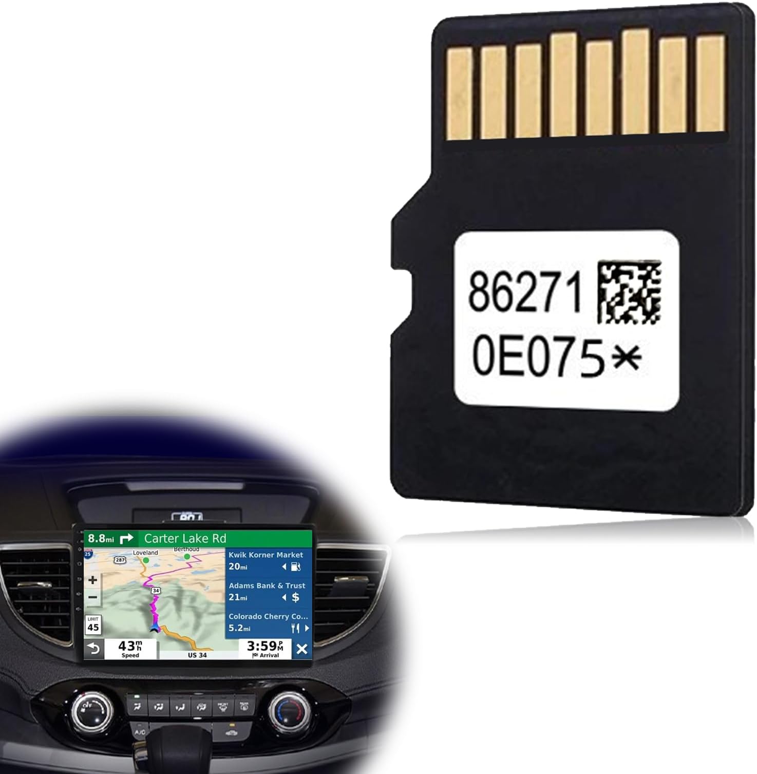 Amazon.com: Navigation GPS SD Card - Latest US & Canada Maps Micro SD ...