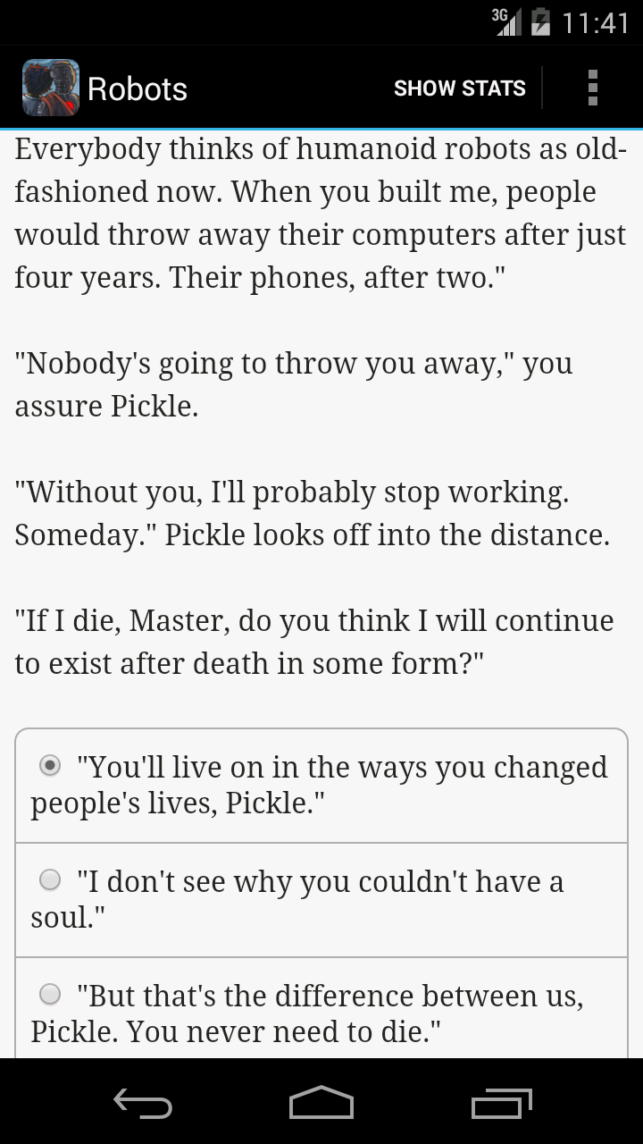 Choice of Robots:Amazon.co.uk:Appstore for Android