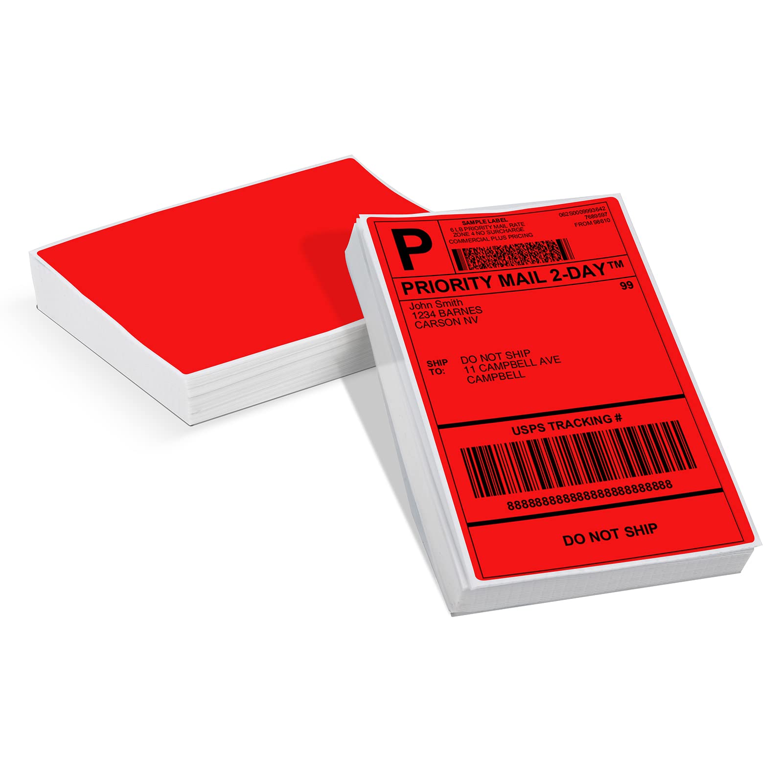 Amazon.com : Memoking 4x6 Thermal Direct Shipping Label - 4''x 6'' Fan ...