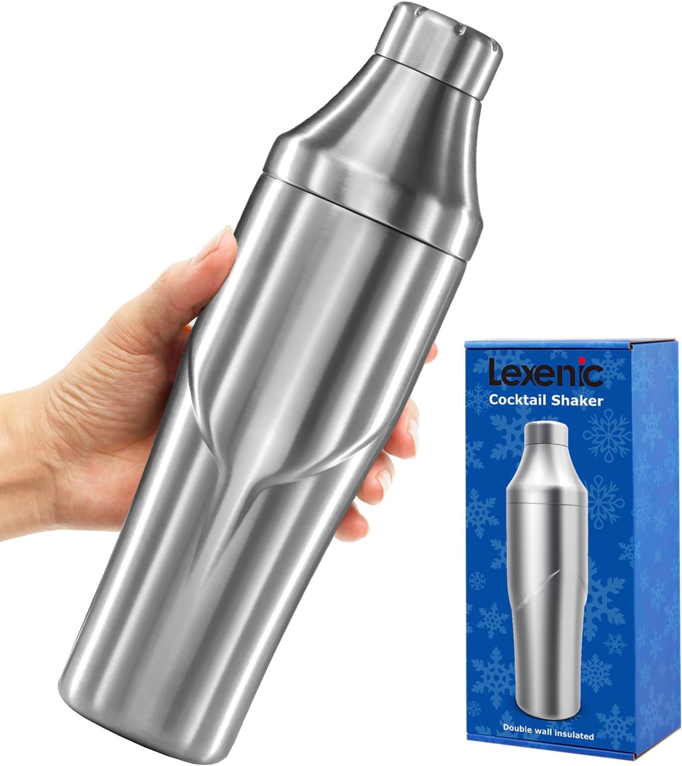 Amazon.com: Hybrid Cocktail Shaker Set - Innovative Premium Vacuum ...