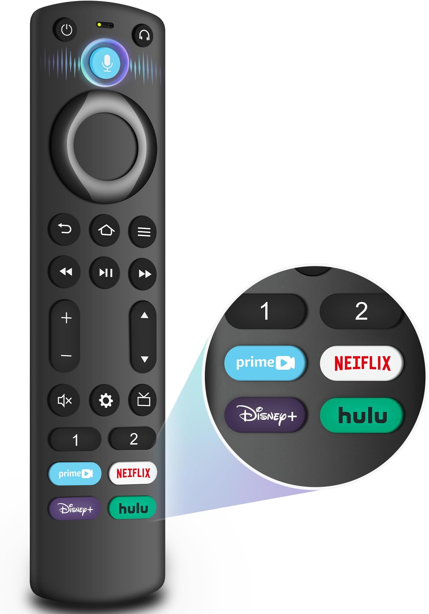 Amazon.com: PZL New Replacement Remote Control ONLY for Element Xumo ...