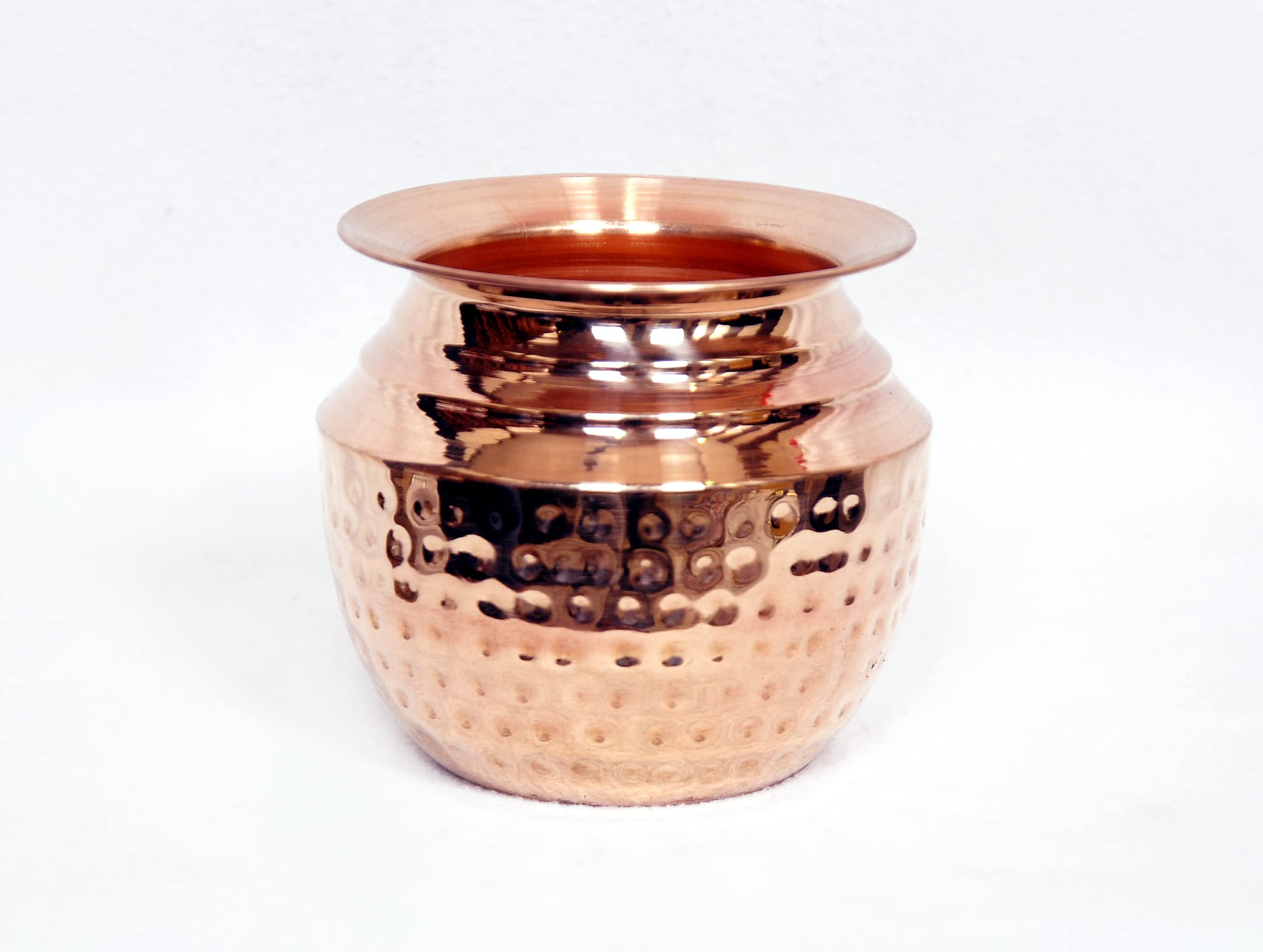 Buy Copper lota and Kalash Pooja lota Divine Hindu lota| Copper Pooja ...