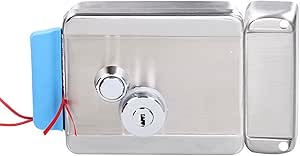 Electric Door Lock for DC 12V Intercom Access Control, Stainless Steel ...