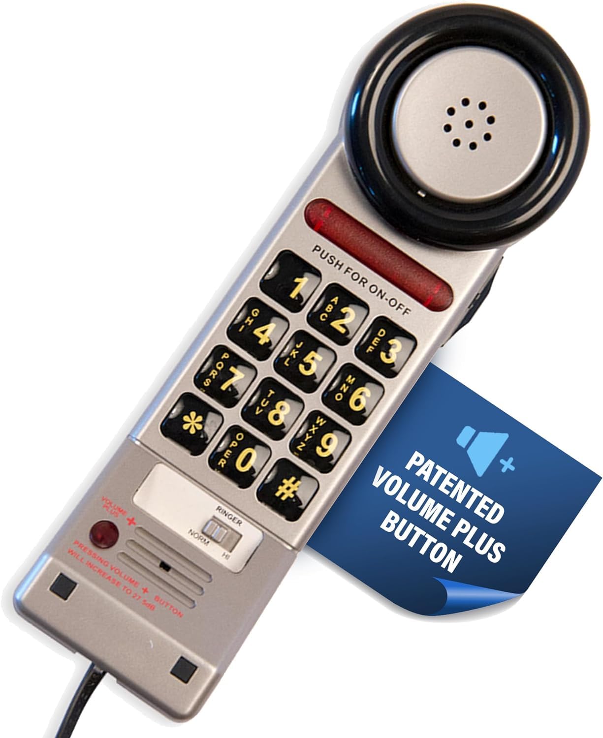 Snapklik.com : Med-Pat XL3060 Featured-Packed Phone For Enhanced Communication w/Visual Ring ...