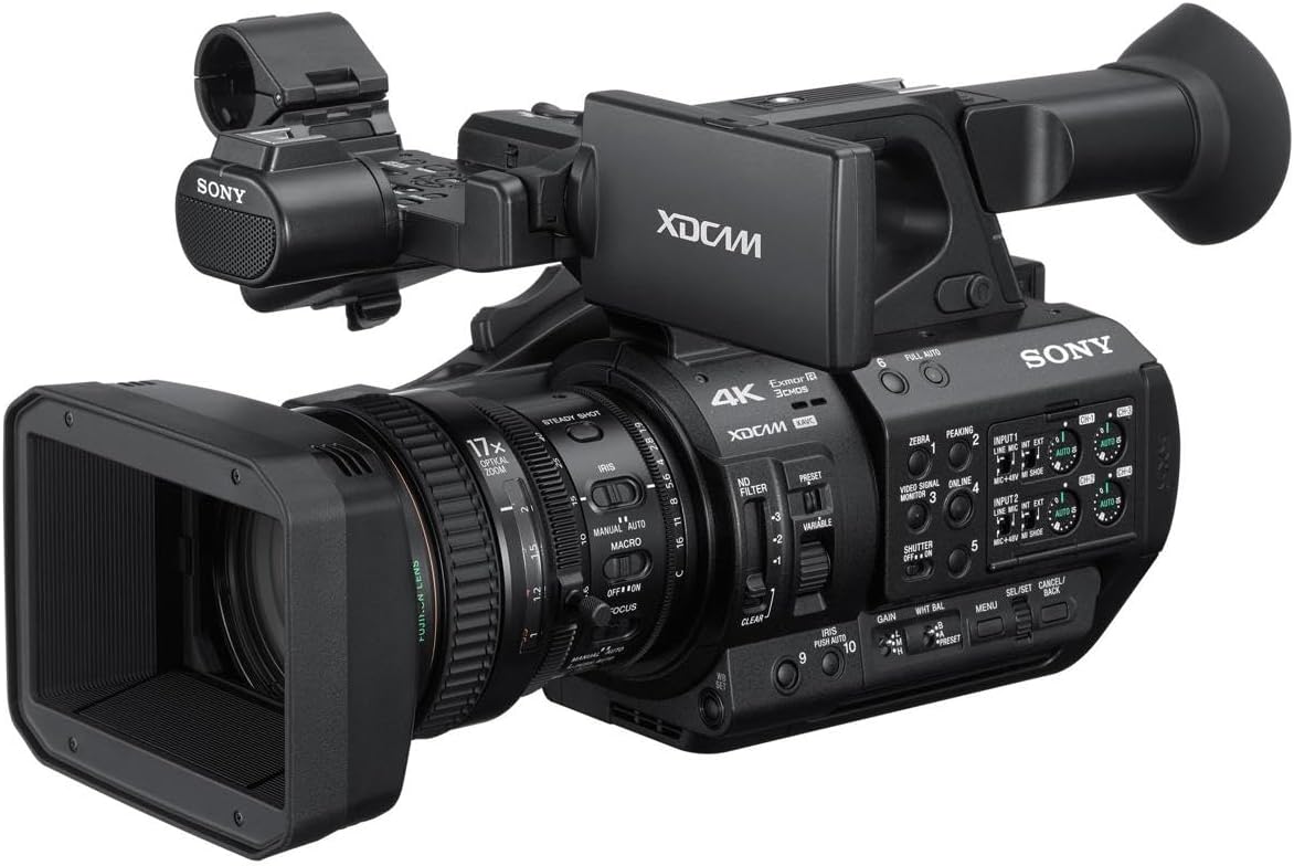 Amazon.com : Sony PXW-Z280 4K 3-CMOS 1/2-inch Sensor XDCAM Camcorder ...