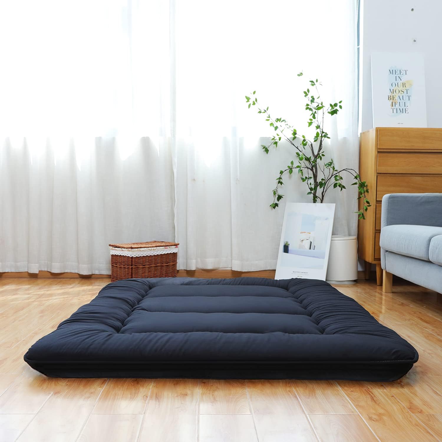 Amazon.com: XICIKIN Japanese Floor Mattress, Japanese Futon Mattress ...