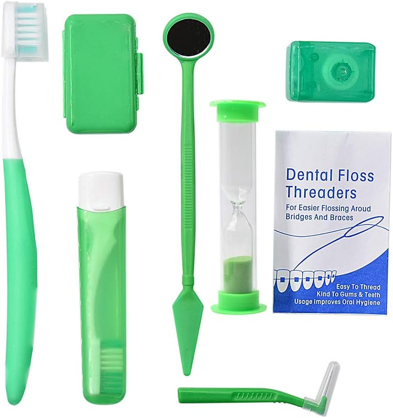 Amazon.com : Angzhili Portable Orthodontic Toothbrush Kit for ...