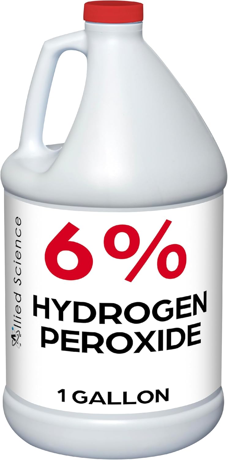 Amazon.com: Allied Science 6% Hydrogen Peroxide, Food Grade H202 and ...