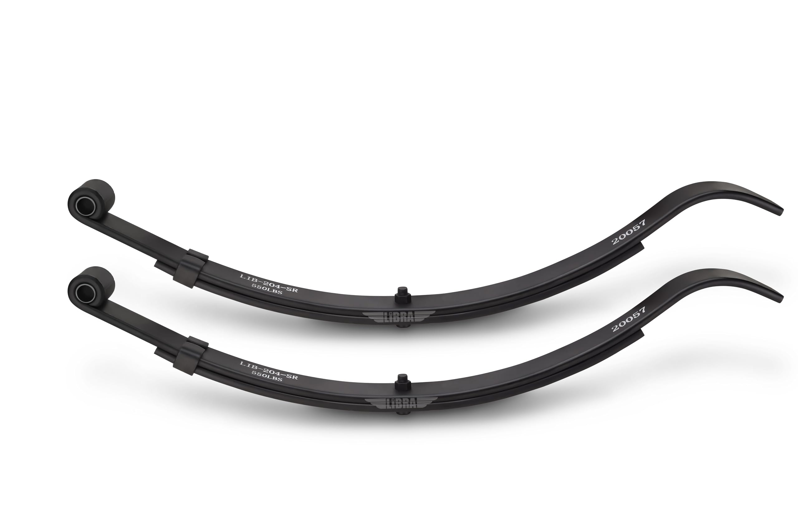 Snapklik.com : LIBRA Trailer Leaf Spring 2 Leaf Slipper 550lbs Cap For ...
