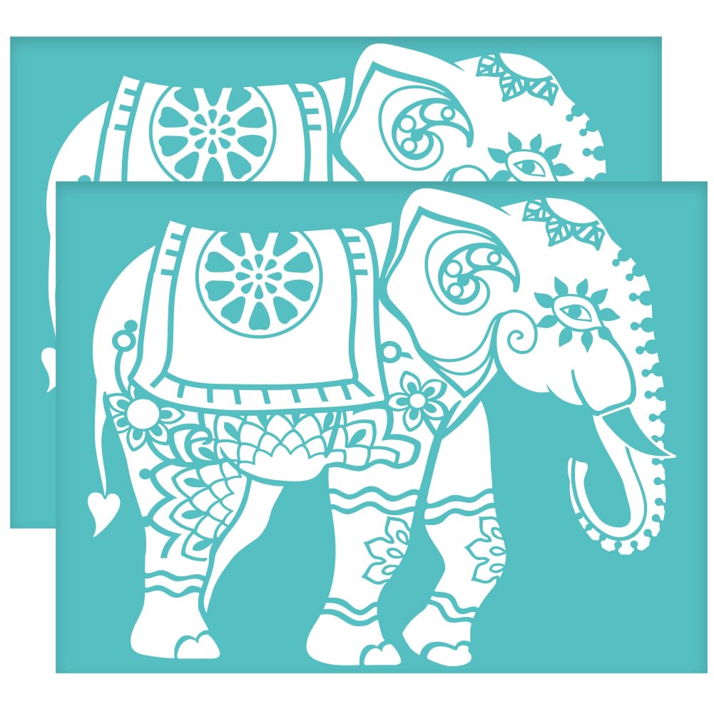 Printable Elephant Stencil For T Shirts Elephant Stencil Pop Art