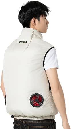 Japanese Fan Jacket, Burtle Fan Vest, 2025 Cooling Vest for Men with ...