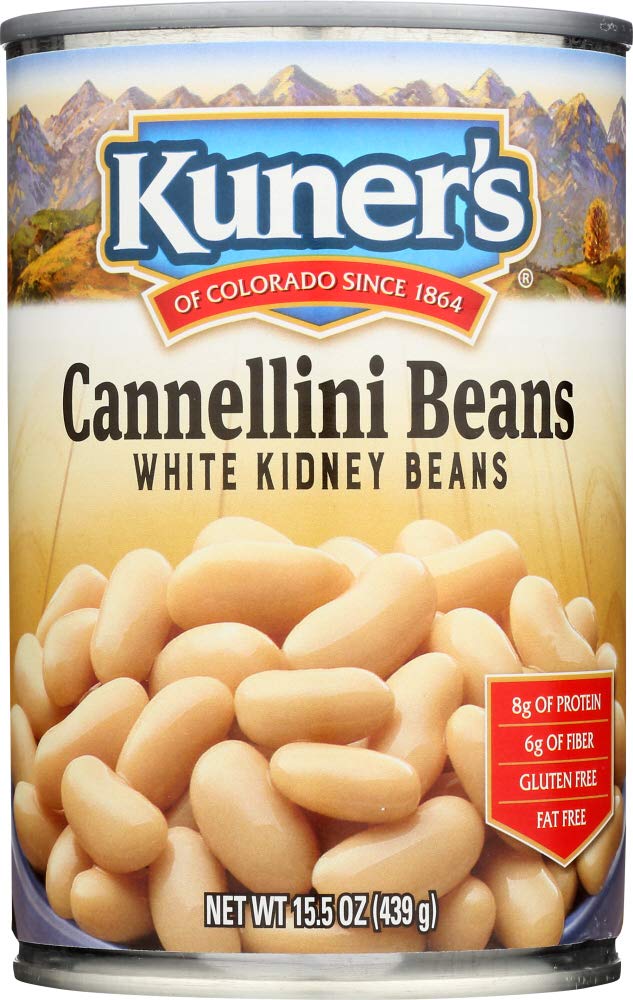 Amazon.com : Kuners Beans Cannellinni, 15.5 Ounce (Pack of 1) : Dried ...