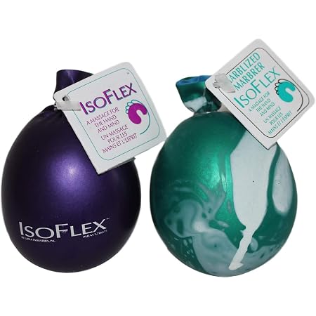 Amazon.com: Isoflex Hand Therapy and Exercise Ball with an e-Book. 2 ...