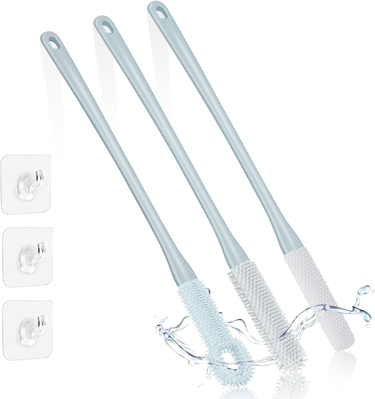 Amazon.com : 2 Pack Toe Cleaning Brush,Silicone Foot Scrubber for ...