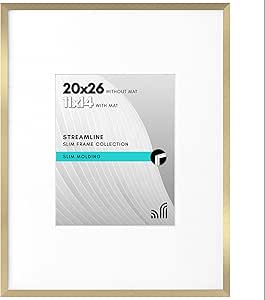 Amazon.com - Americanflat 20x26 Picture Frame with Polished Plexiglass ...