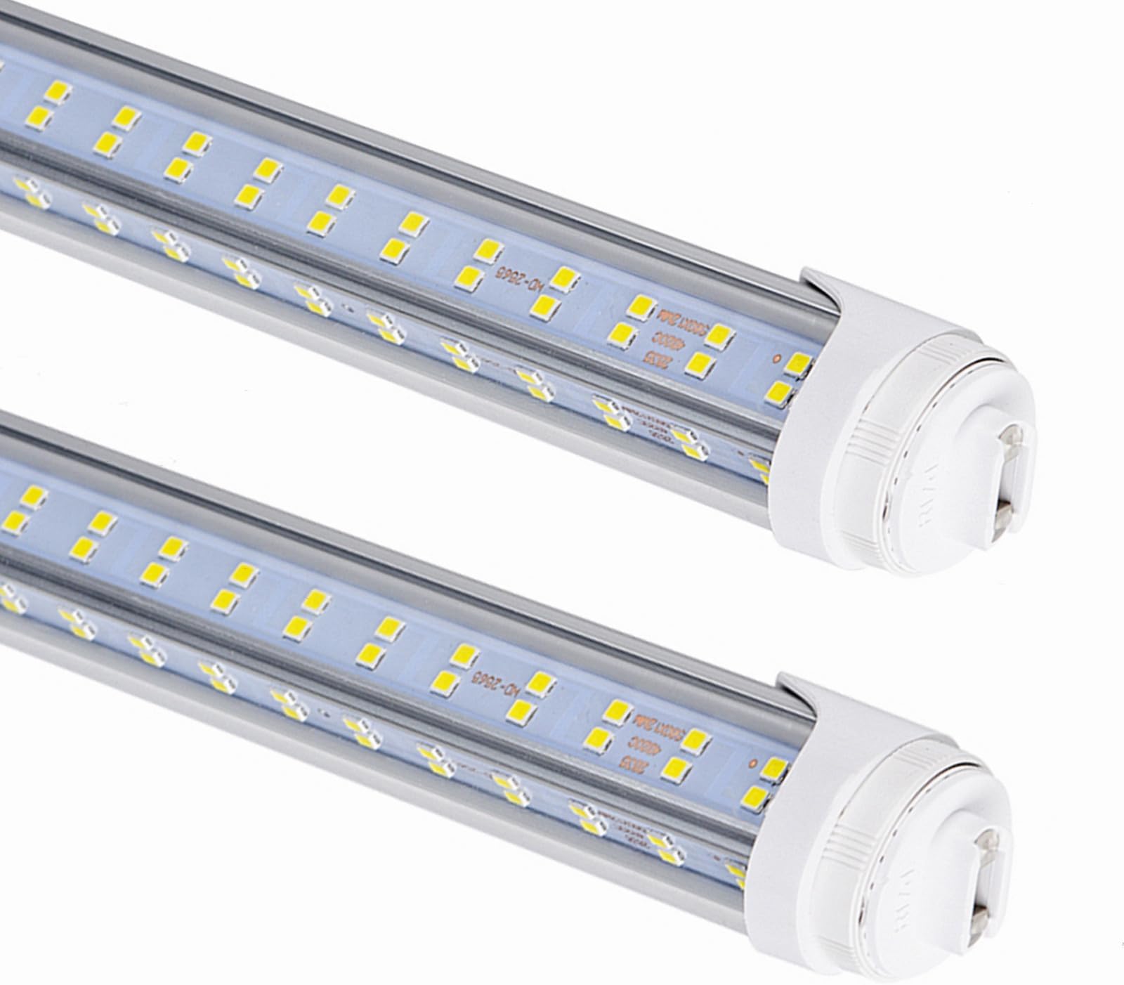 10 Pcs,8ft R17D LED Tube Light, F96 t12 HO 8 Foot Led Bulbs, 96'' 8ft ...