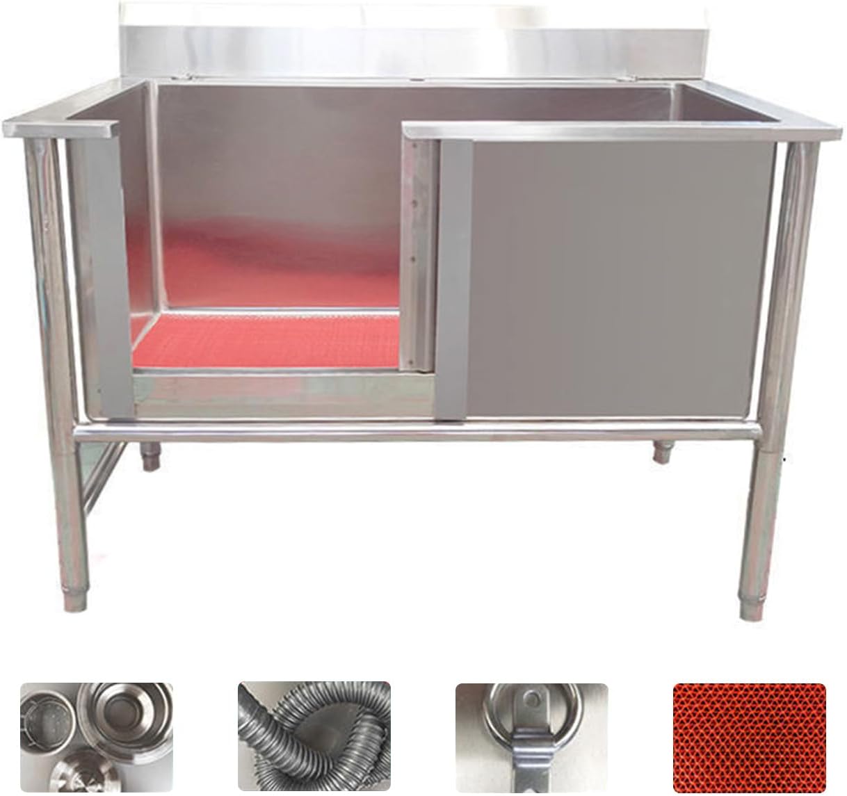 Amazon.com: Dog Grooming Tub,Dog Washing Station For Home,Dog Bathing ...