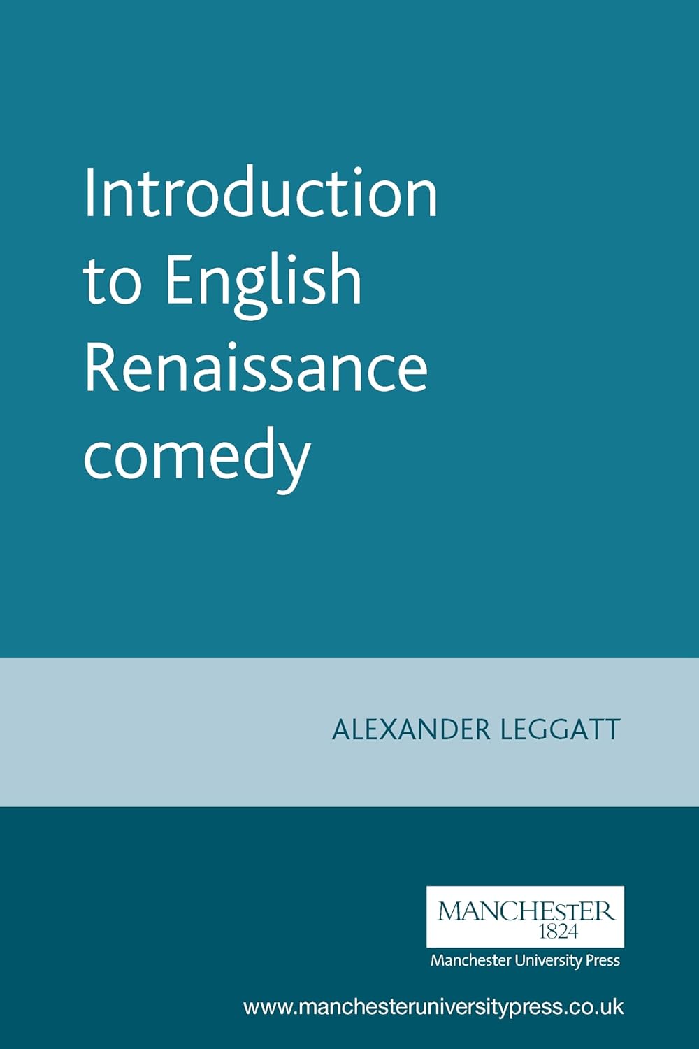 Amazon.com: Introduction to English Renaissance comedy: 9780719049651 ...