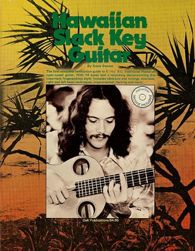 HAWAIIAN SLACK KEY GUITAR [ With INSTRUCTION RECORD included ]: Keola ...