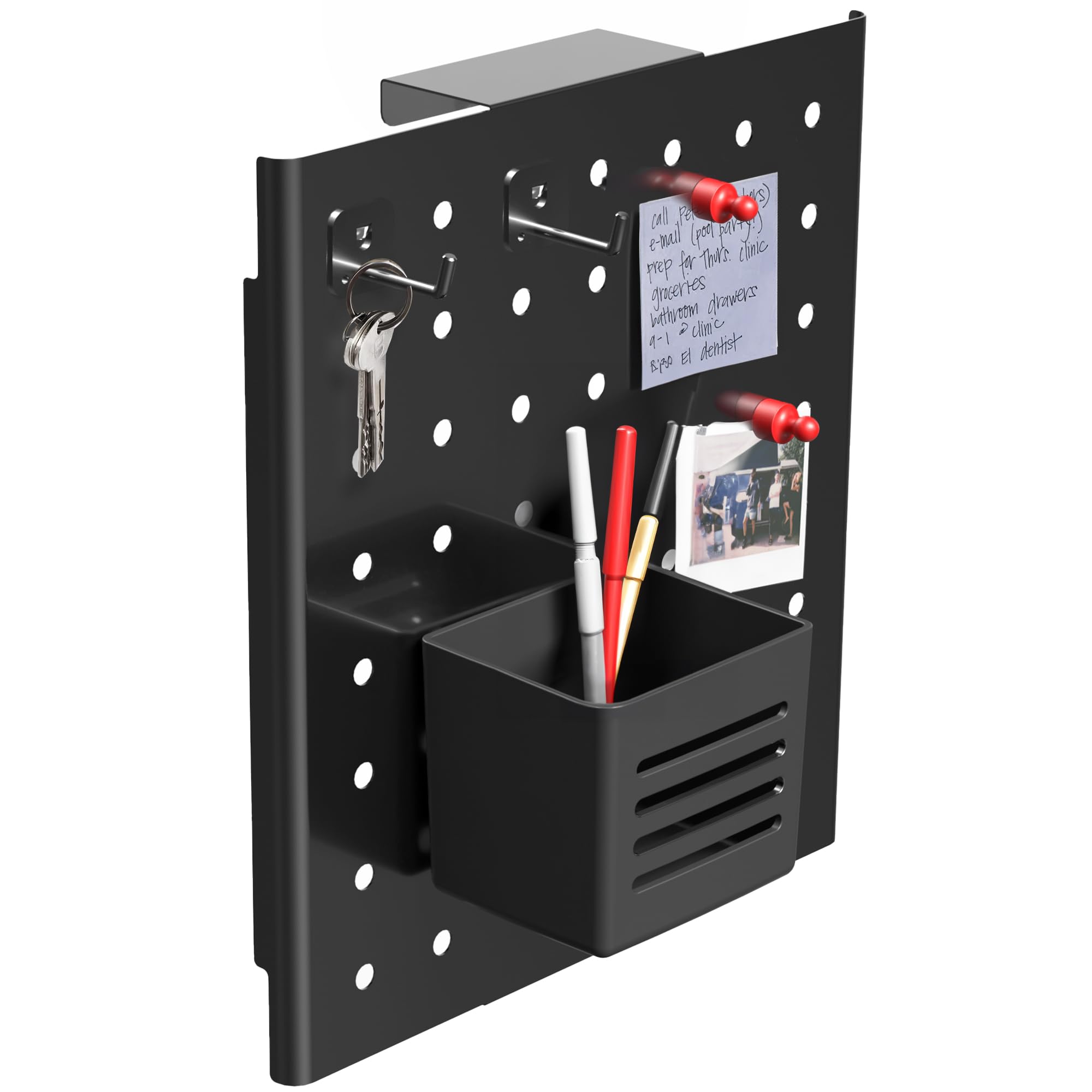 Amazon.com: VIVO Steel Hanging Pegboard, 10 x 11 inch Magnetic Peg ...