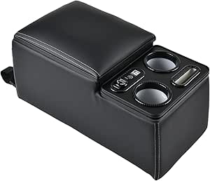 Amazon.com: Coverado Car Center Console, Universal Rear Bench Seat Console, Back Seat Car ...